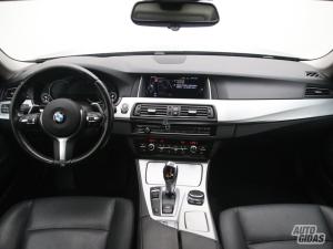Black BMW 520 2015 in Vilnius, with an engine capacity of 2.00 L and mileage of 158 thousand km for 14899 €, photo 2 on AUTOMOTO.COM.LV