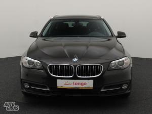 Black BMW 520 2015 in Vilnius, with an engine capacity of 2.00 L and mileage of 158 thousand km for 14899 €, photo 3 on AUTOMOTO.COM.LV