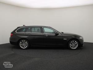 Black BMW 520 2015 in Vilnius, with an engine capacity of 2.00 L and mileage of 158 thousand km for 14899 €, photo 9 on AUTOMOTO.COM.LV