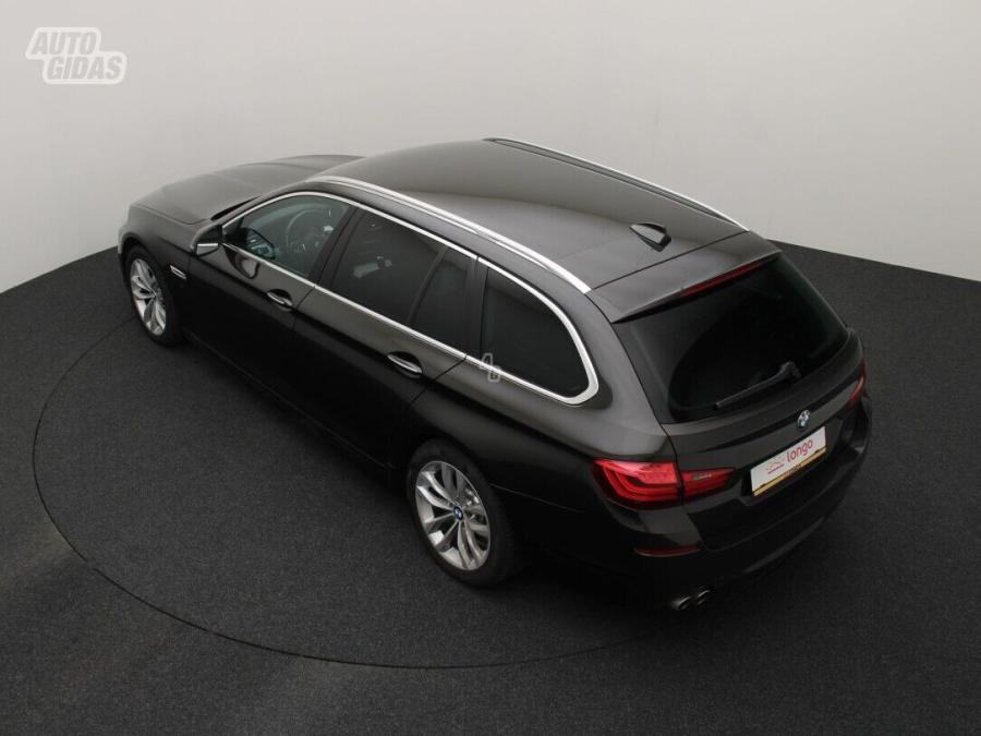 Black BMW 520 2015 in Vilnius, with an engine capacity of 2.00 L and mileage of 158 thousand km for 14899 €, photo 12 on AUTOMOTO.COM.LV