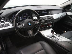 Black BMW 520 2015 in Vilnius, with an engine capacity of 2.00 L and mileage of 158 thousand km for 14899 €, photo 16 on AUTOMOTO.COM.LV