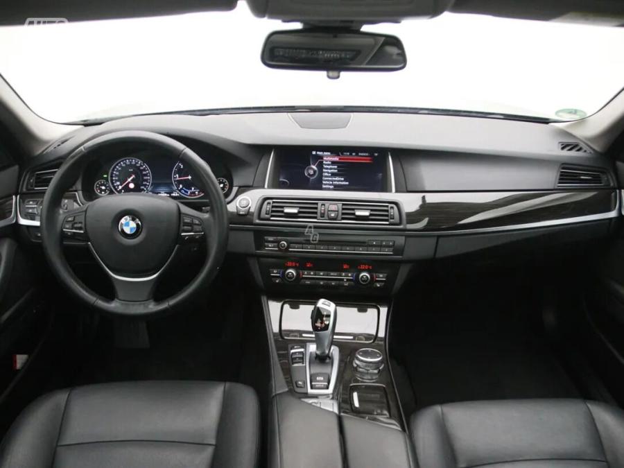 Melns BMW 520 2015 Viļņa, ar dzinēja tilpumu 2.00 L un nobraukumu 219 tūkst. km par 12899 €, foto 2 vietnē AUTOMOTO.COM.LV