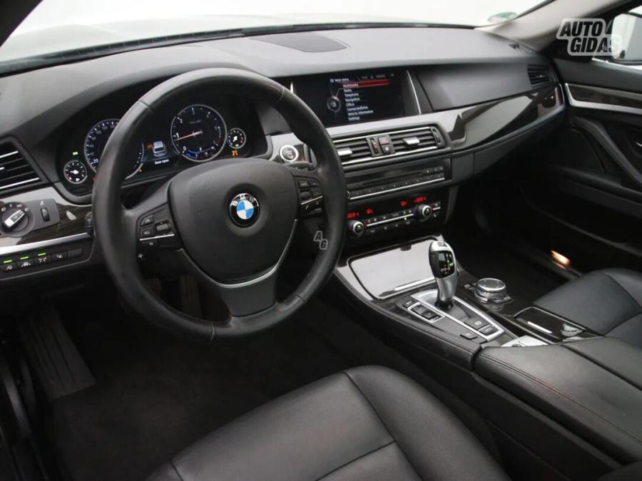Melns BMW 520 2015 Viļņa, ar dzinēja tilpumu 2.00 L un nobraukumu 219 tūkst. km par 12899 €, foto 16 vietnē AUTOMOTO.COM.LV