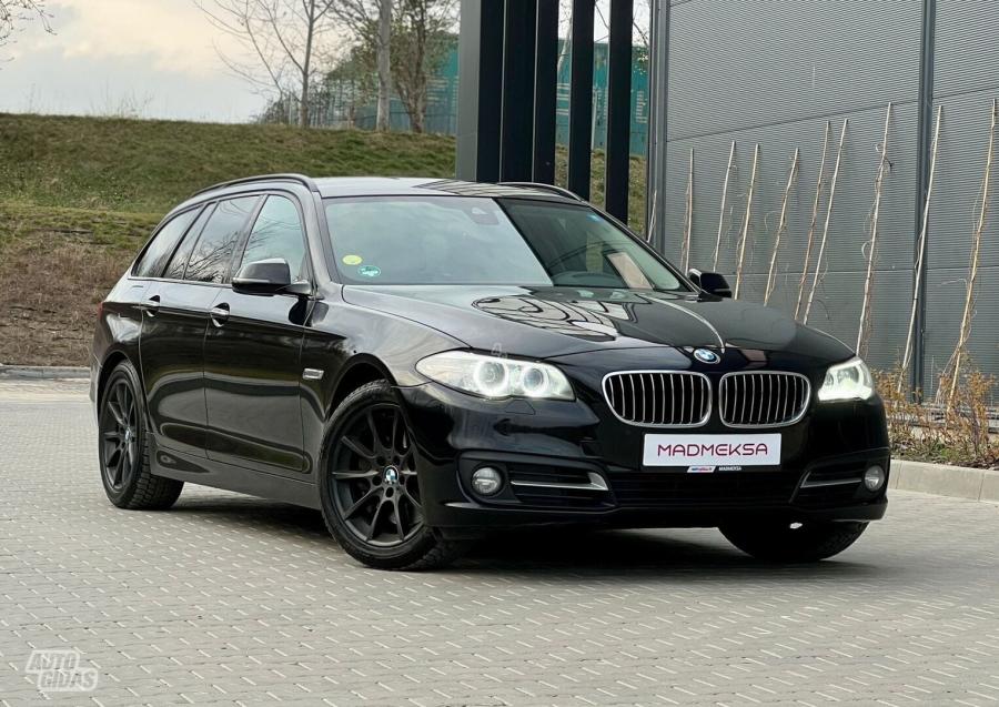 Melns BMW 520 2015 Viļņa, ar dzinēja tilpumu 2.00 L un nobraukumu 340 tūkst. km par 8850 €, foto 1 vietnē AUTOMOTO.COM.LV