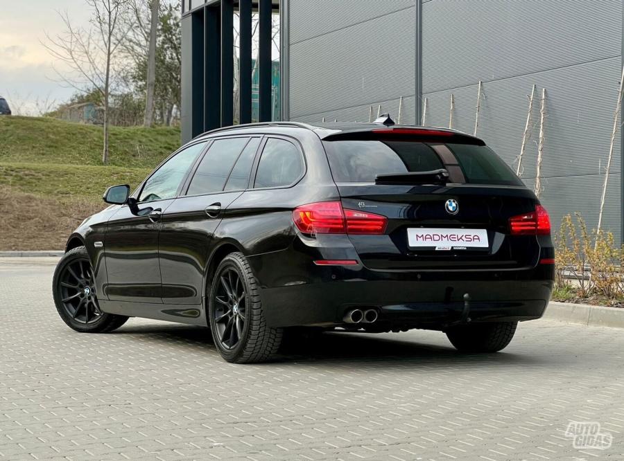 Melns BMW 520 2015 Viļņa, ar dzinēja tilpumu 2.00 L un nobraukumu 340 tūkst. km par 8850 €, foto 3 vietnē AUTOMOTO.COM.LV