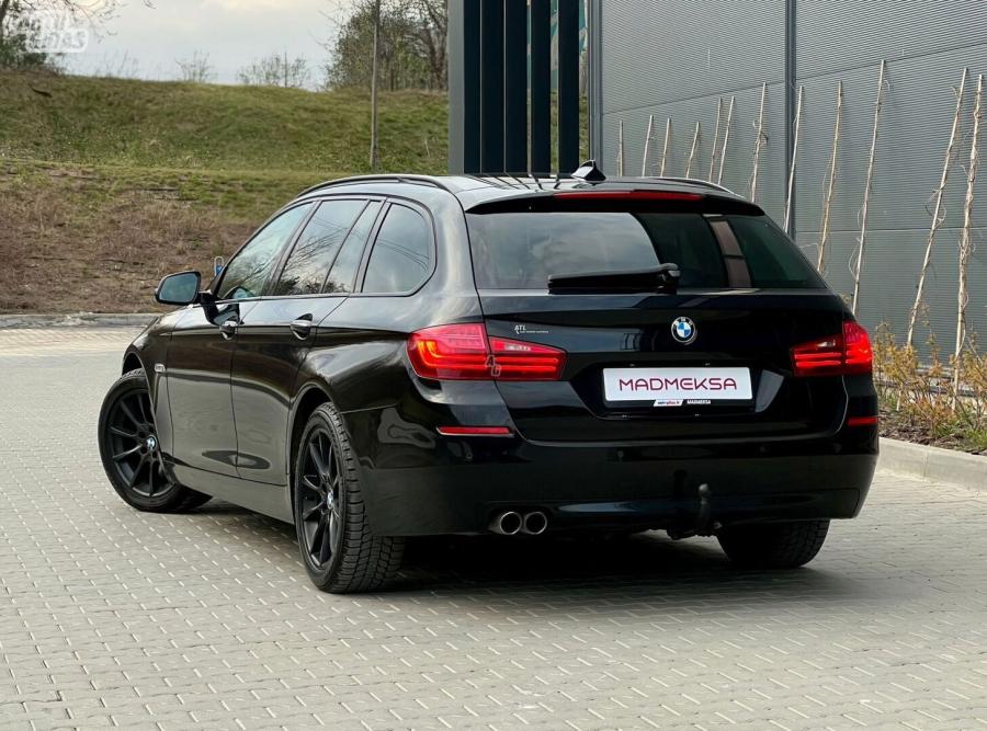 Melns BMW 520 2015 Viļņa, ar dzinēja tilpumu 2.00 L un nobraukumu 340 tūkst. km par 8850 €, foto 7 vietnē AUTOMOTO.COM.LV