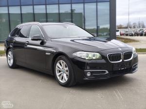 Black BMW 520 2015 in Siauliai, with an engine capacity of 2.00 L and mileage of 295 thousand km for 10500 €, photo  on AUTOMOTO.COM.LV