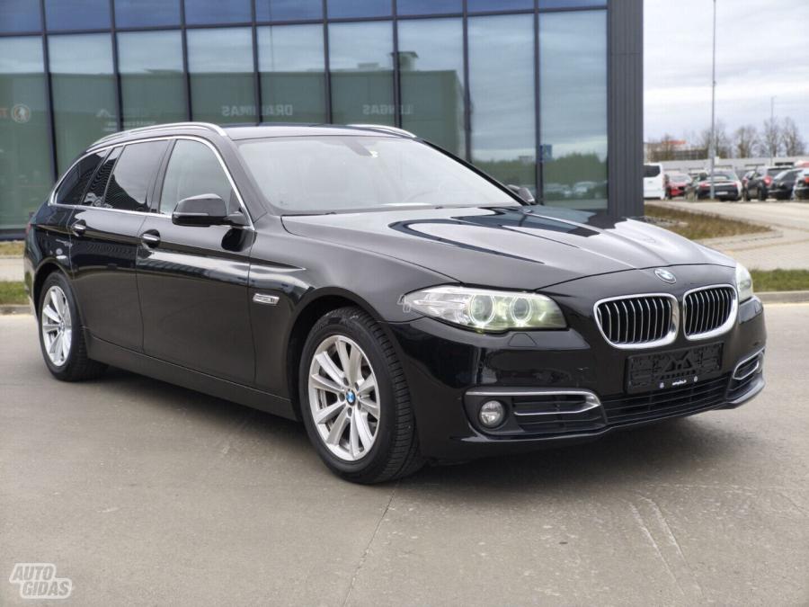 Black BMW 520 2015 in Siauliai, with an engine capacity of 2.00 L and mileage of 295 thousand km for 10500 €, photo 1 on AUTOMOTO.COM.LV