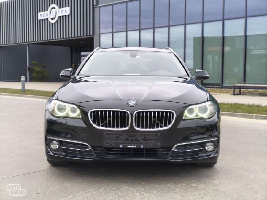 Black BMW 520 2015 in Siauliai, with an engine capacity of 2.00 L and mileage of 295 thousand km for 10500 €, photo 3 on AUTOMOTO.COM.LV