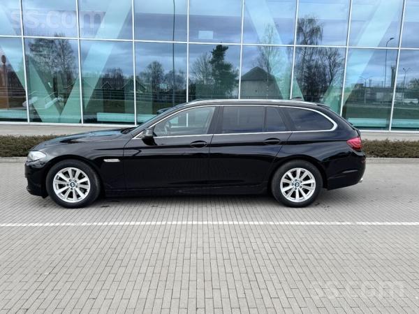Black BMW 520 2015 in Rezekne, with an engine capacity of 2.00 L and mileage of 288 thousand km for 9900 €, photo 2 on AUTOMOTO.COM.LV