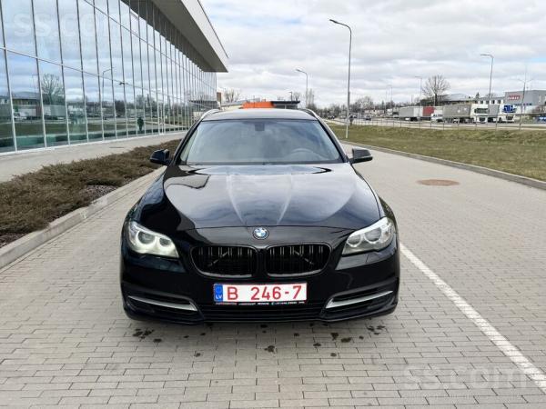 Black BMW 520 2015 in Rezekne, with an engine capacity of 2.00 L and mileage of 288 thousand km for 9900 €, photo 10 on AUTOMOTO.COM.LV