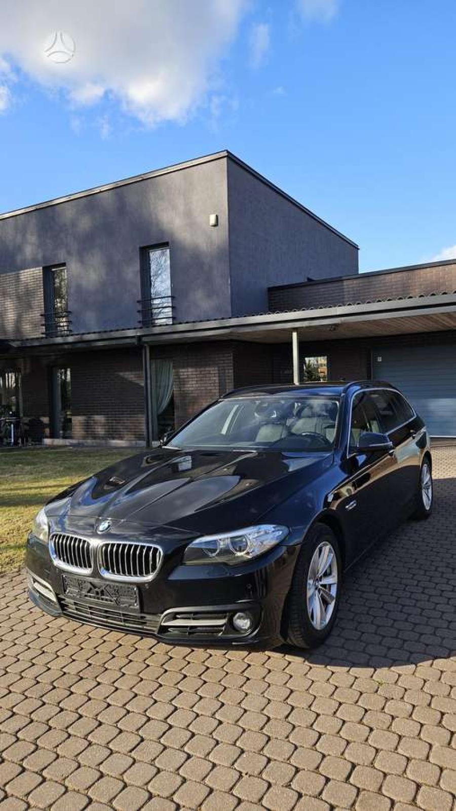 Melns BMW 520 2015 Radviliškis, ar dzinēja tilpumu 2.00 L un nobraukumu 232 tūkst. km par 8600 €, foto 1 vietnē AUTOMOTO.COM.LV