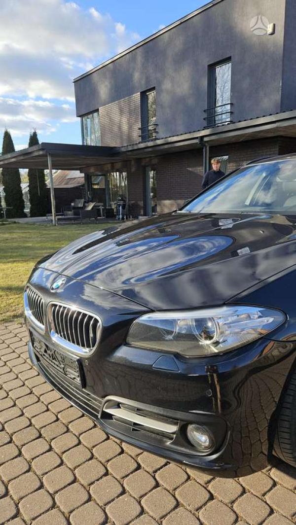 Black BMW 520 2015 in Radviliskis, with an engine capacity of 2.00 L and mileage of 232 thousand km for 8600 €, photo 10 on AUTOMOTO.COM.LV