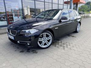 Black BMW 520 2015 in Vilnius, with an engine capacity of 2.00 L and mileage of 291 thousand km for 10900 €, photo  on AUTOMOTO.COM.LV