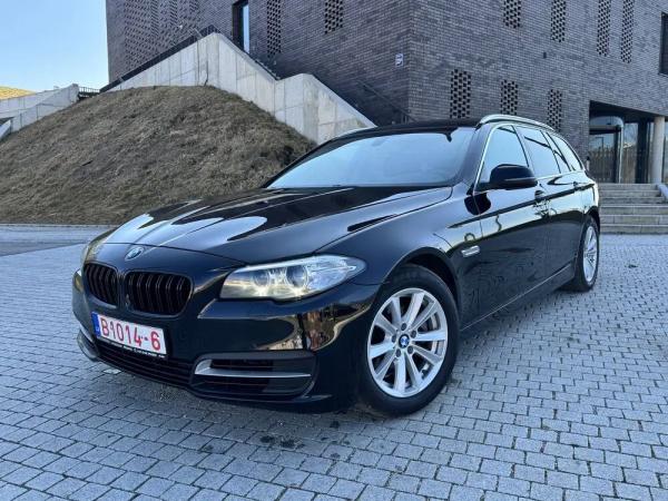 Black BMW 520 2015 in Rezekne, with an engine capacity of 2.00 L and mileage of 288 thousand km for 9900 €, photo 1 on AUTOMOTO.COM.LV