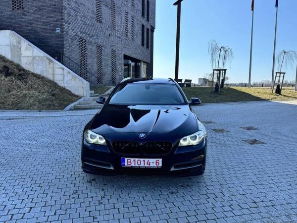 Black BMW 520 2015 in Rezekne, with an engine capacity of 2.00 L and mileage of 288 thousand km for 9900 €, photo 2 on AUTOMOTO.COM.LV