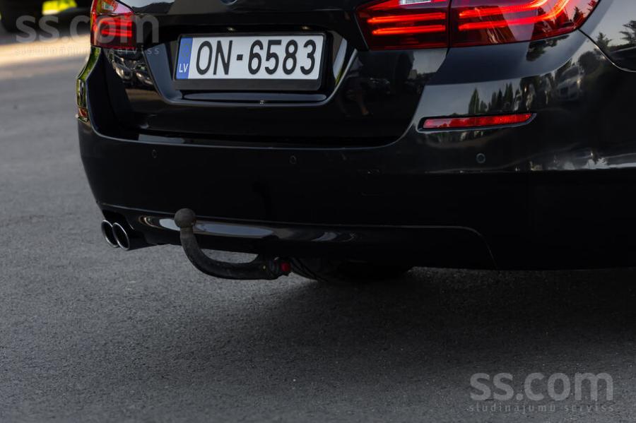 Melns BMW 520 2015 Jelgava, ar dzinēja tilpumu 2.00 L un nobraukumu 233 tūkst. km par 10200 €, foto 8 vietnē AUTOMOTO.COM.LV