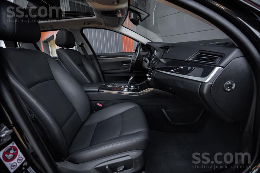 Melns BMW 520 2015 Jelgava, ar dzinēja tilpumu 2.00 L un nobraukumu 233 tūkst. km par 10200 €, foto 11 vietnē AUTOMOTO.COM.LV