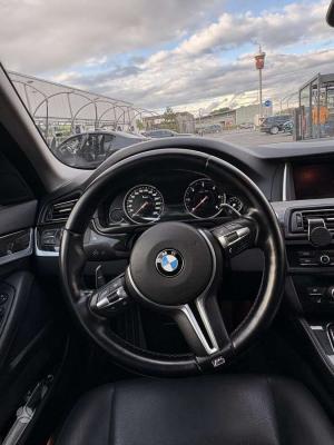 Black BMW 520 2015 in Kaunas, with an engine capacity of 2.00 L and mileage of 381 thousand km for 11300 €, photo 9 on AUTOMOTO.COM.LV