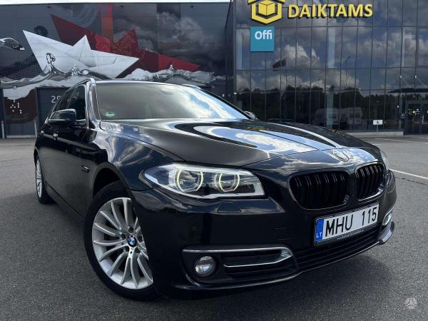 Melns BMW 520 2015 Kauņa, ar dzinēja tilpumu 2.00 L un nobraukumu 268 tūkst. km par 9200 €, foto 1 vietnē AUTOMOTO.COM.LV