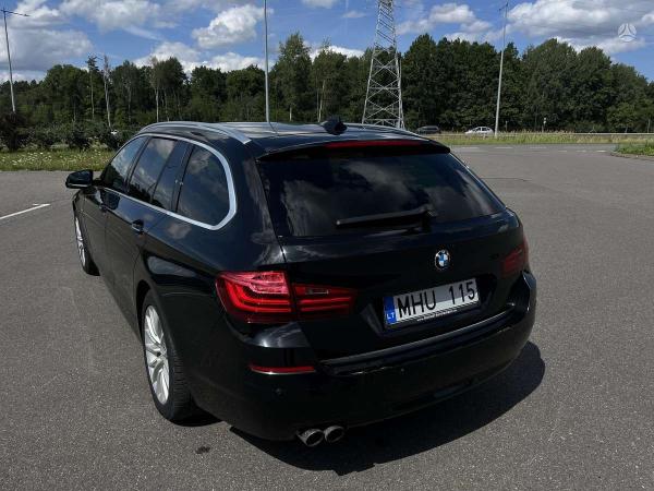 Melns BMW 520 2015 Kauņa, ar dzinēja tilpumu 2.00 L un nobraukumu 268 tūkst. km par 9200 €, foto 6 vietnē AUTOMOTO.COM.LV