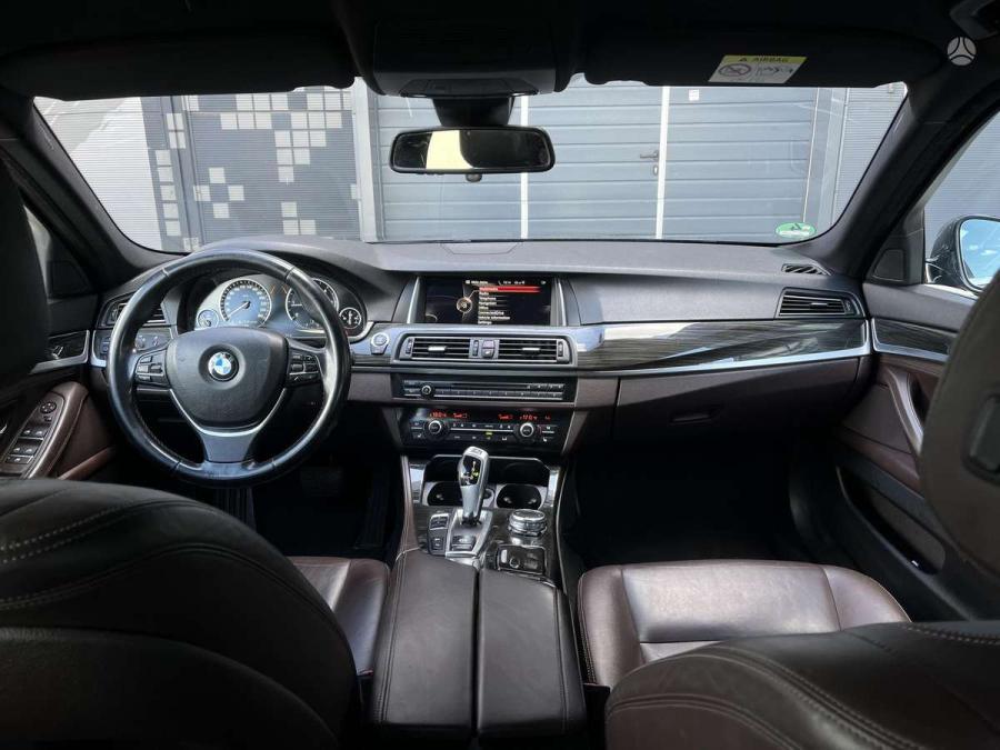 Melns BMW 520 2015 Kauņa, ar dzinēja tilpumu 2.00 L un nobraukumu 268 tūkst. km par 9200 €, foto 13 vietnē AUTOMOTO.COM.LV