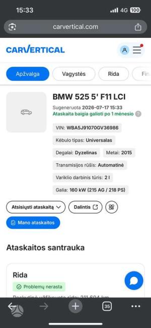 Melns BMW 520 2015 Kauņa, ar dzinēja tilpumu 2.00 L un nobraukumu 268 tūkst. km par 9200 €, foto 26 vietnē AUTOMOTO.COM.LV