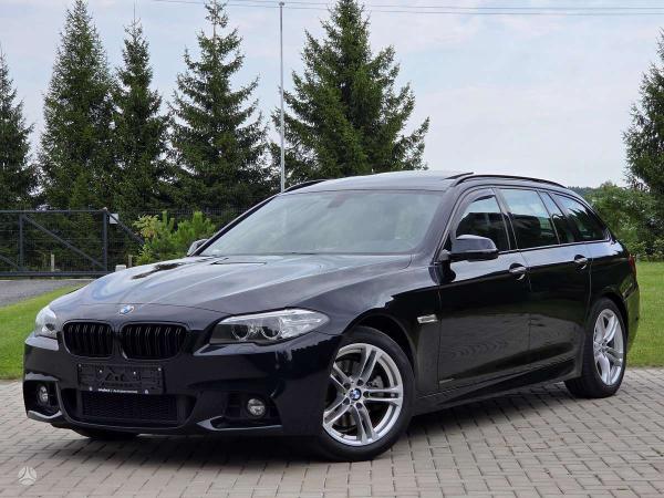 Melns BMW 520 2015 Kauņa, ar dzinēja tilpumu 2.00 L un nobraukumu 300 tūkst. km par 11250 €, foto 1 vietnē AUTOMOTO.COM.LV