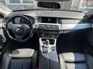 Black BMW 520 2015 in Vilnius, with an engine capacity of 2.00 L and mileage of 351 thousand km for 9700 €, photo 14 on AUTOMOTO.COM.LV