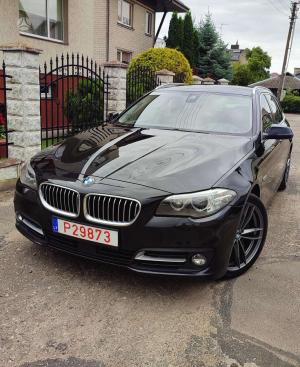 Melns BMW 520 2015 Marijampole, ar dzinēja tilpumu 2.00 L un nobraukumu 320 tūkst. km par 10800 €, foto 4 vietnē AUTOMOTO.COM.LV