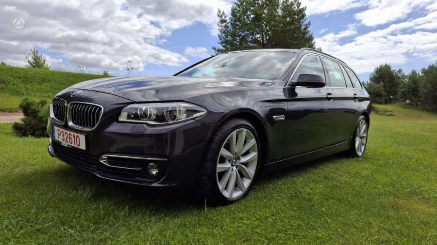 Melns BMW 520 2015 Ignalina, ar dzinēja tilpumu 2.99 L un nobraukumu 283 tūkst. km par 11200 €, foto 1 vietnē AUTOMOTO.COM.LV