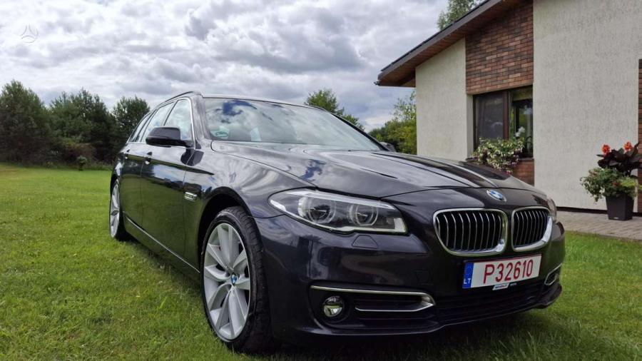 Melns BMW 520 2015 Ignalina, ar dzinēja tilpumu 2.99 L un nobraukumu 283 tūkst. km par 11200 €, foto 3 vietnē AUTOMOTO.COM.LV
