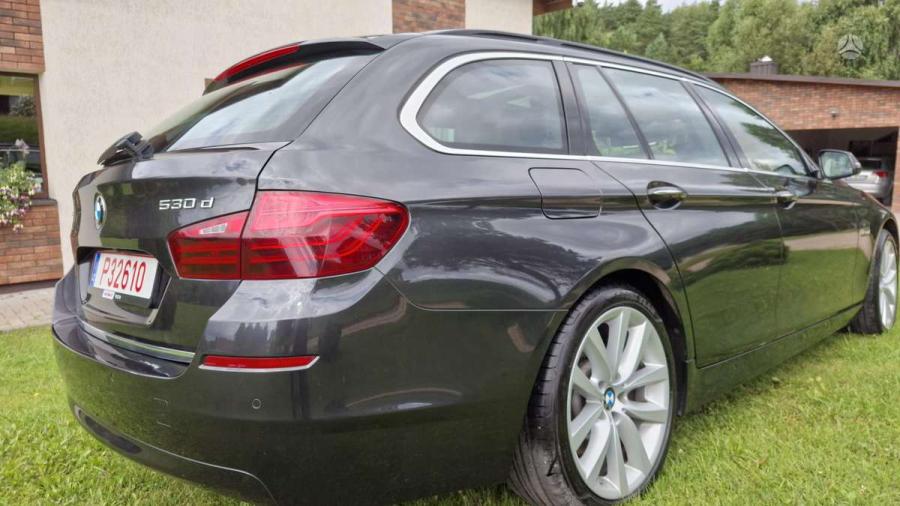 Melns BMW 520 2015 Ignalina, ar dzinēja tilpumu 2.99 L un nobraukumu 283 tūkst. km par 11200 €, foto 8 vietnē AUTOMOTO.COM.LV