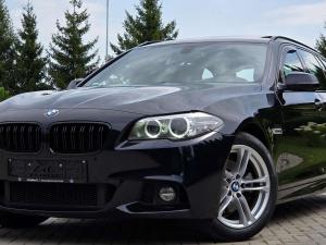 Black BMW 520 2015 in Kaunas, with an engine capacity of 2.00 L and mileage of 300 thousand km for 10999 €, photo 5 on AUTOMOTO.COM.LV