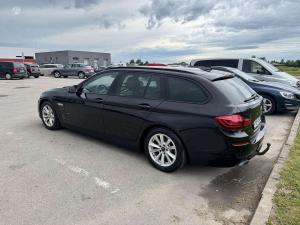 Black BMW 520 2015 in Kedainiai, with an engine capacity of 2.00 L and mileage of 345 thousand km for 8500 €, photo 5 on AUTOMOTO.COM.LV