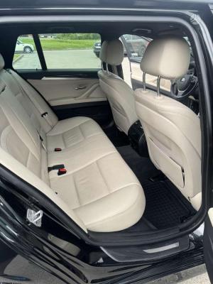 Black BMW 520 2015 in Kedainiai, with an engine capacity of 2.00 L and mileage of 345 thousand km for 8500 €, photo 12 on AUTOMOTO.COM.LV