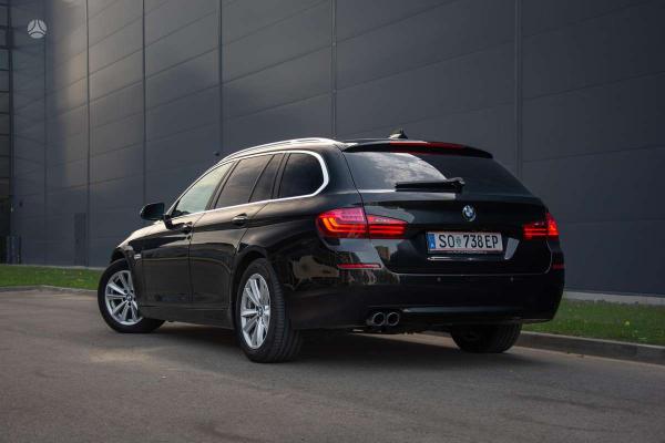 Melns BMW 520 2015 Viļņa, ar dzinēja tilpumu 2.00 L un nobraukumu 275 tūkst. km par 11399 €, foto 6 vietnē AUTOMOTO.COM.LV