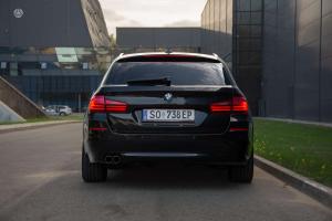 Black BMW 520 2015 in Vilnius, with an engine capacity of 2.00 L and mileage of 275 thousand km for 11399 €, photo 7 on AUTOMOTO.COM.LV