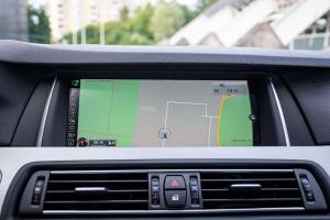 Black BMW 520 2015 in Vilnius, with an engine capacity of 2.00 L and mileage of 275 thousand km for 11399 €, photo 20 on AUTOMOTO.COM.LV