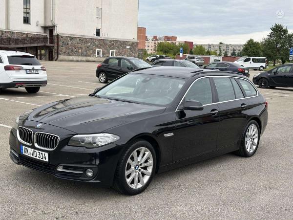 Melns BMW 520 2015 Klaipėda, ar dzinēja tilpumu 2.00 L un nobraukumu 256 tūkst. km par 8500 €, foto 4 vietnē AUTOMOTO.COM.LV