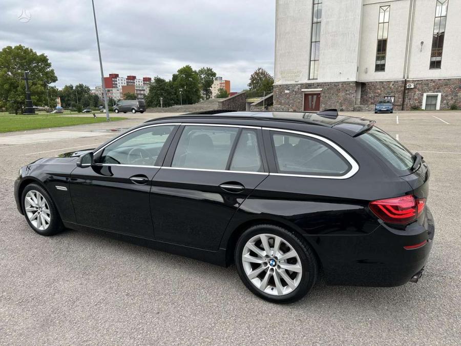 Melns BMW 520 2015 Klaipėda, ar dzinēja tilpumu 2.00 L un nobraukumu 256 tūkst. km par 8500 €, foto 13 vietnē AUTOMOTO.COM.LV