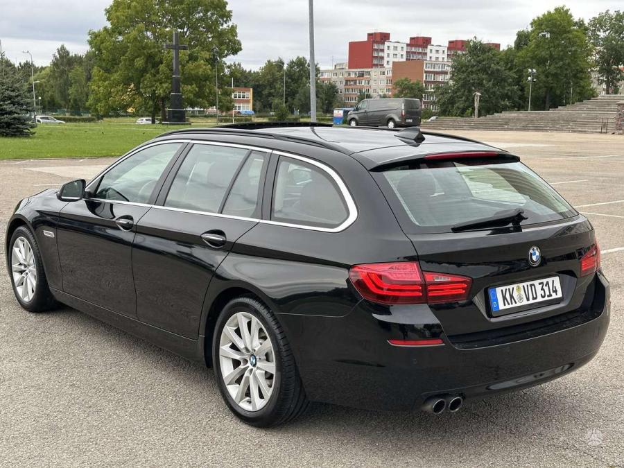 Melns BMW 520 2015 Klaipėda, ar dzinēja tilpumu 2.00 L un nobraukumu 256 tūkst. km par 8500 €, foto 14 vietnē AUTOMOTO.COM.LV