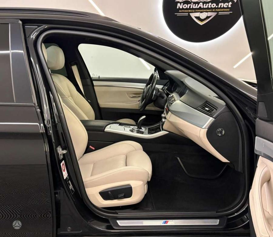 Melns BMW 520 2015 Marijampole, ar dzinēja tilpumu 2.00 L un nobraukumu 291 tūkst. km par 10999 €, foto 15 vietnē AUTOMOTO.COM.LV