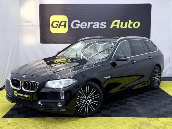 Melns BMW 520 2015 Viļņa, ar dzinēja tilpumu 2.00 L un nobraukumu 249 tūkst. km par 10690 €, foto 1 vietnē AUTOMOTO.COM.LV