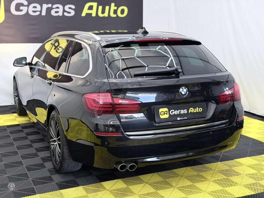 Melns BMW 520 2015 Viļņa, ar dzinēja tilpumu 2.00 L un nobraukumu 249 tūkst. km par 10690 €, foto 7 vietnē AUTOMOTO.COM.LV