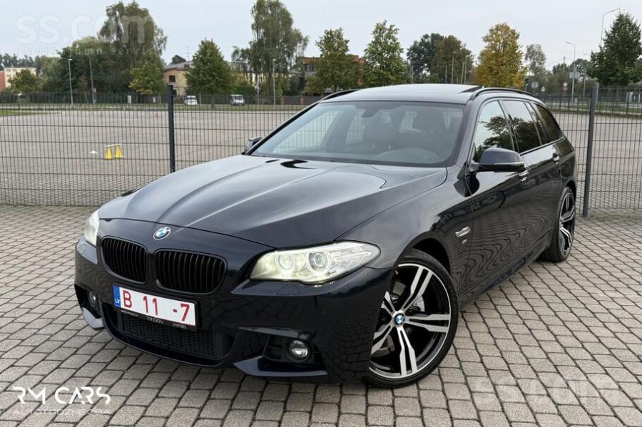 Melns BMW 520 2015 Jelgava, ar dzinēja tilpumu 2.00 L un nobraukumu 0 tūkst. km par 12850 €, foto 3 vietnē AUTOMOTO.COM.LV