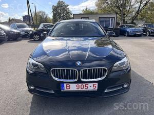 Black BMW 520 2016 in Riga, with an engine capacity of 2.00 L and mileage of 254 thousand km for 3200 €, photo 2 on AUTOMOTO.COM.LV