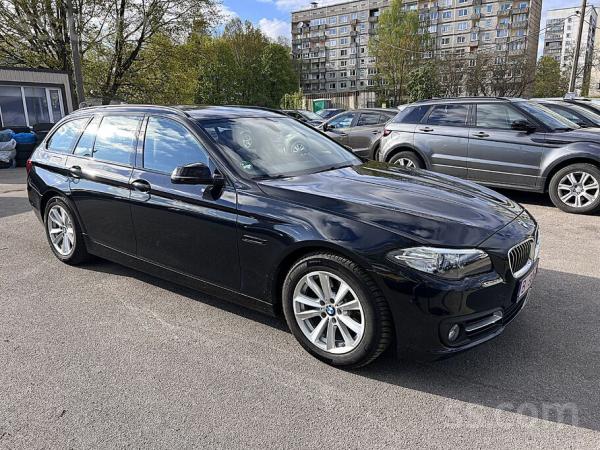 Black BMW 520 2016 in Riga, with an engine capacity of 2.00 L and mileage of 254 thousand km for 11950 €, photo 3 on AUTOMOTO.COM.LV
