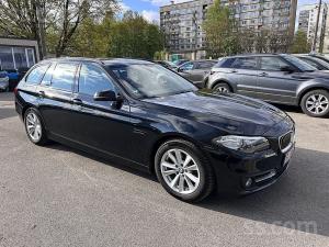 Black BMW 520 2016 in Riga, with an engine capacity of 2.00 L and mileage of 254 thousand km for 3200 €, photo 3 on AUTOMOTO.COM.LV