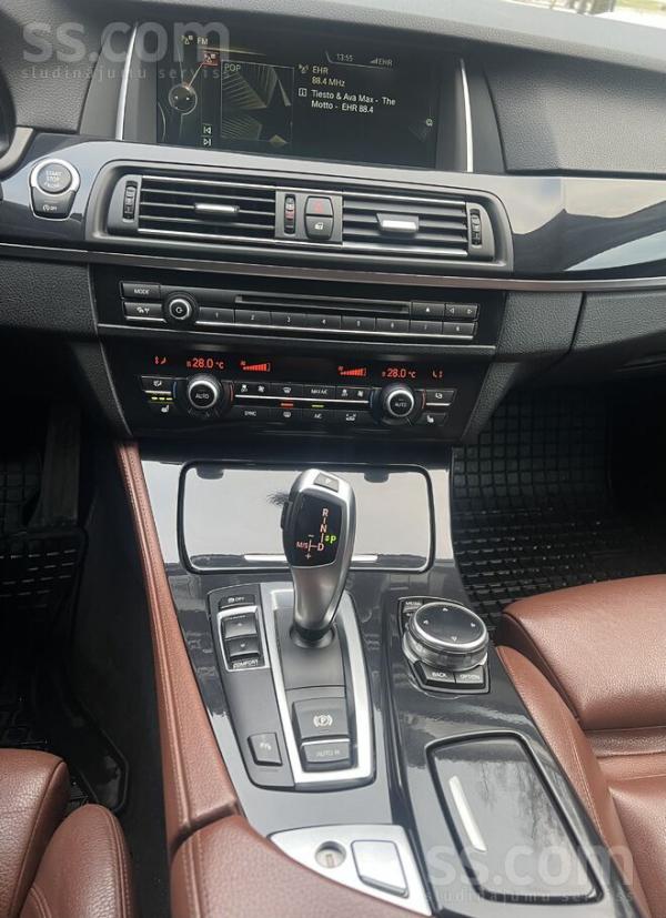 Melns BMW 520 2016 Gulbene, ar dzinēja tilpumu 2.00 L un nobraukumu 250 tūkst. km par 11990 €, foto 7 vietnē AUTOMOTO.COM.LV